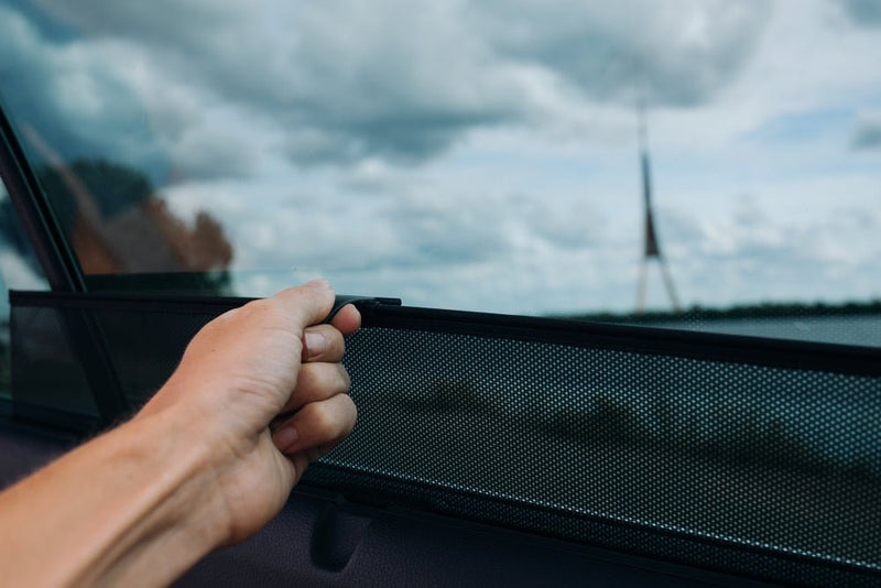 How To Make DIY Car Window Curtains To Block Out The Sun