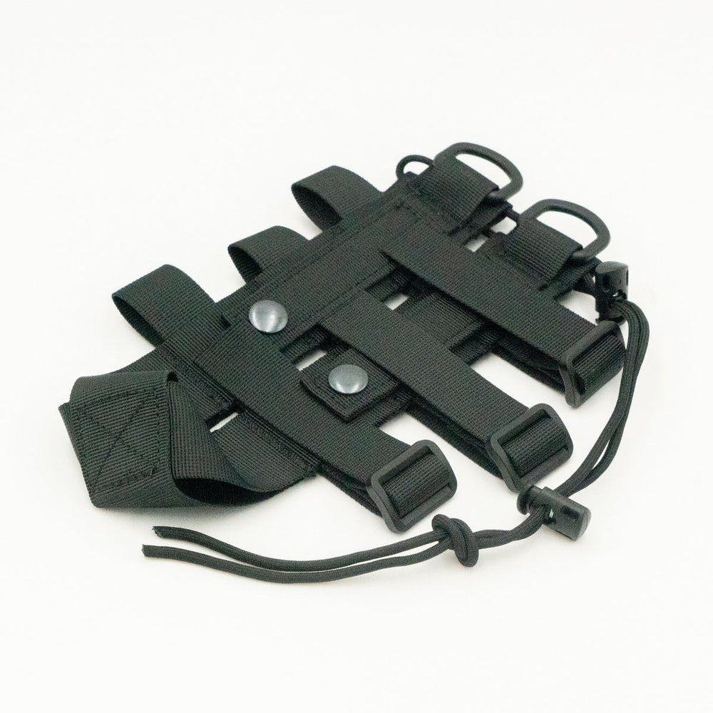 Steel Water Bottle Holster/Carrier, Nylon Webbing
