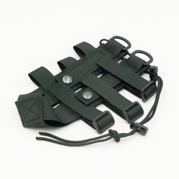 Steel Water Bottle Holster/Carrier, Nylon Webbing